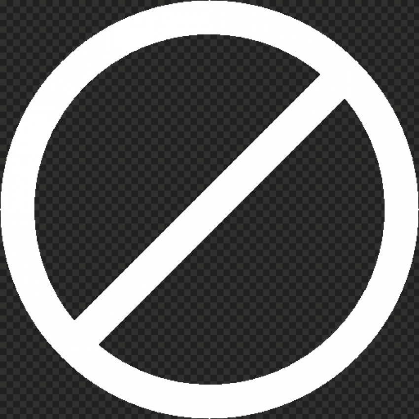 Forbidden No White Symbol Icon PNG IMG | Citypng