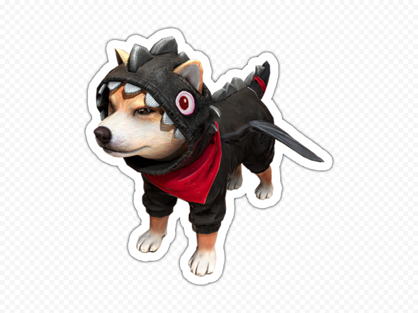 Free Fire Shiba Sticker Character | Citypng