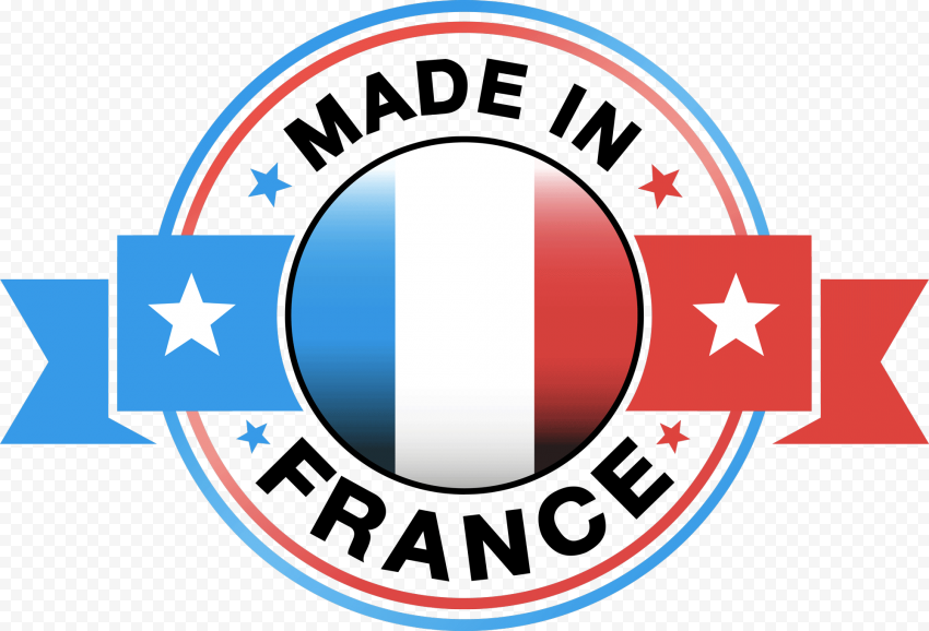 FREE Made In France Vector Round Logo Label PNG | Citypng