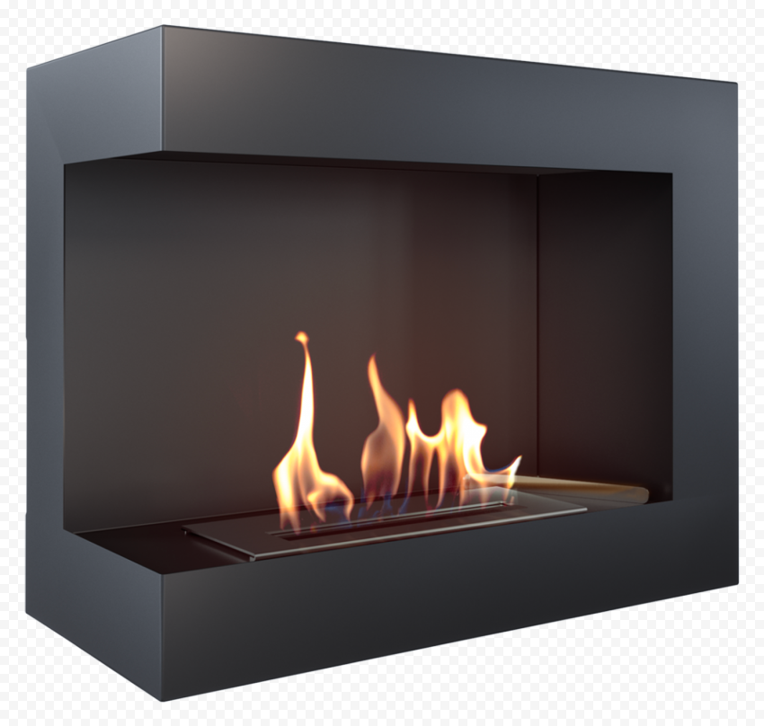 Gas Modern Fireplace PNG | Citypng