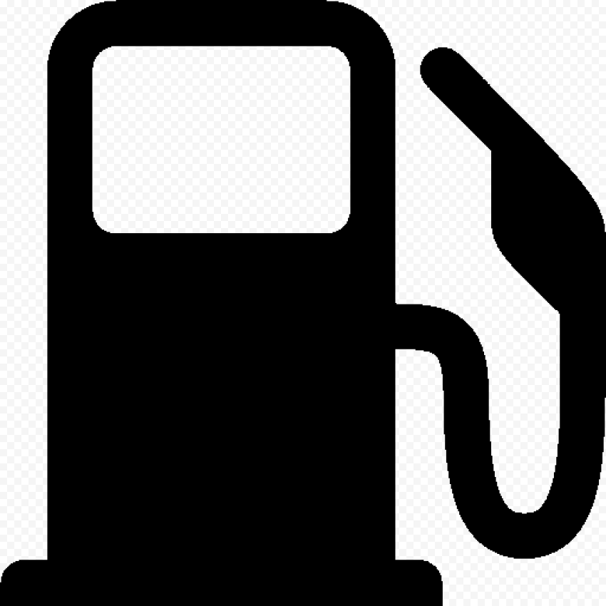 Gasoline Petrol Station Black Icon PNG | Citypng