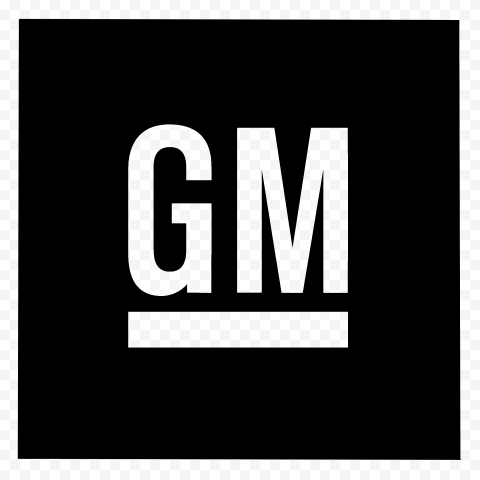 General Motors GM Black Logo PNG | Citypng