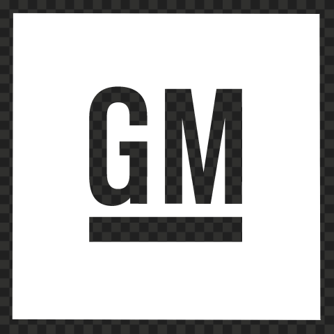 General Motors GM White Logo Image PNG | Citypng