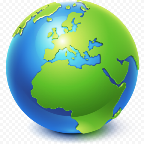 Globe World Illustration Icon FREE PNG | Citypng