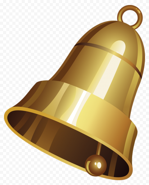 Golden Gold Bell Illustration Download PNG | Citypng