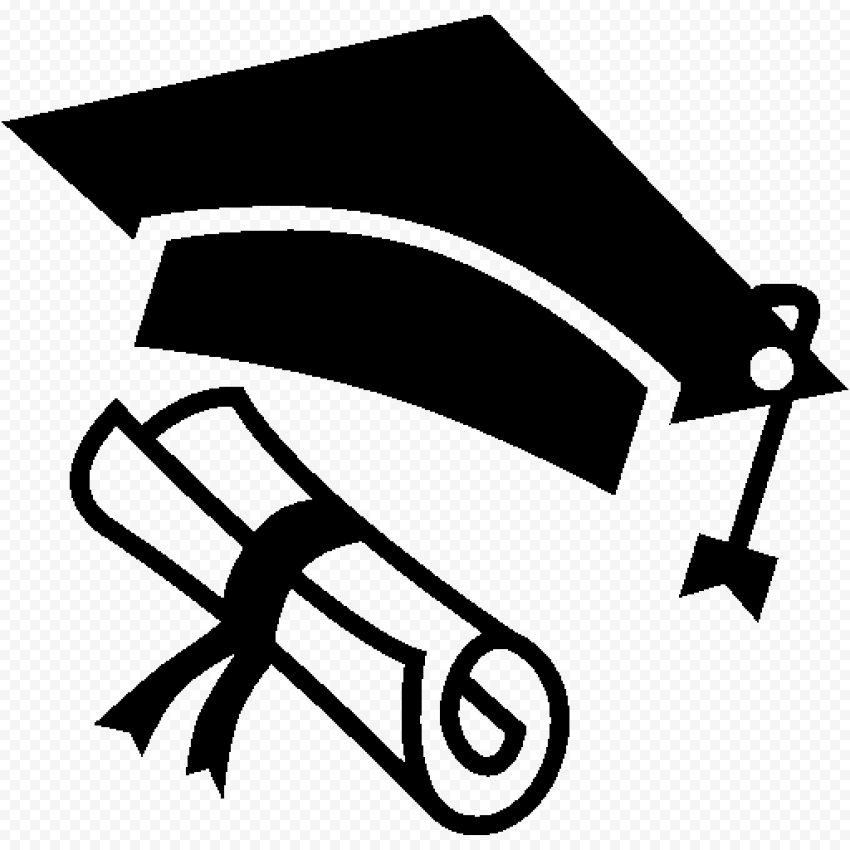 Graduation Diploma Black Hat Icon Download PNG | Citypng