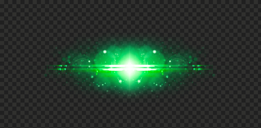 Green Lens Flare Png