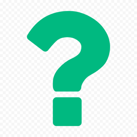 Green Simple Question Symbol Icon PNG | Citypng