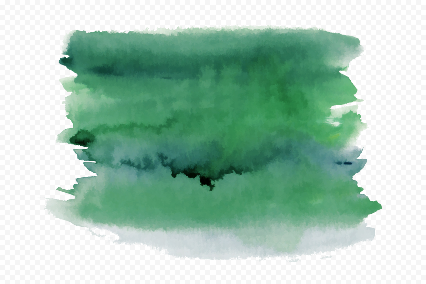 Green Watercolor Painting | Citypng