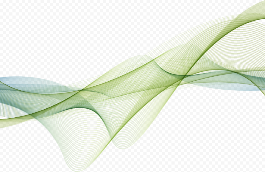 HD Green Glowing Lines Abstract Transparent PNG | Citypng