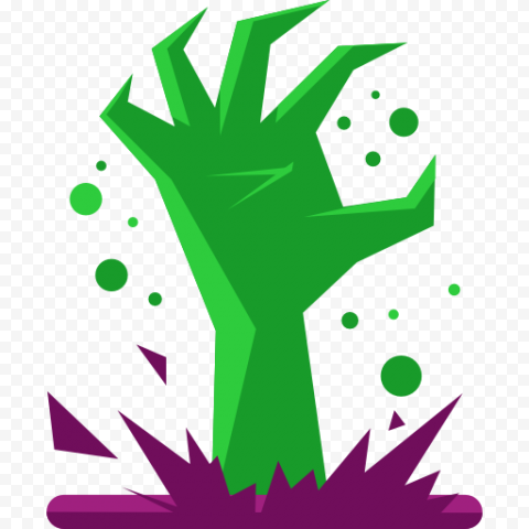 Halloween Monster Hand Vector Icon FREE PNG | Citypng