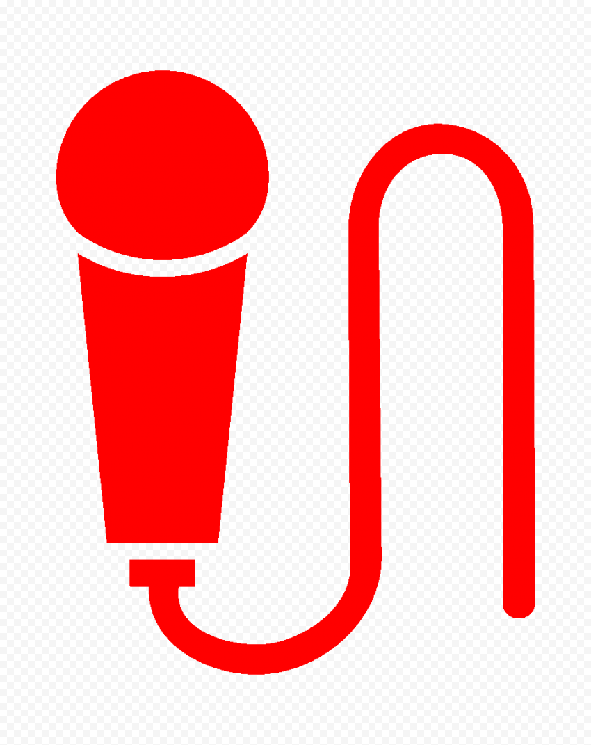 Red Microphone Icon