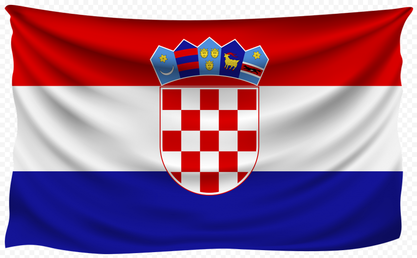 Hanging Croatian Flag HD PNG | Citypng
