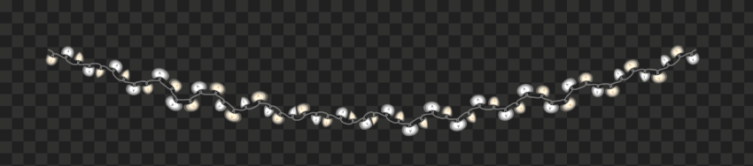 Hanging Decorative Light Bulbs String PNG | Citypng