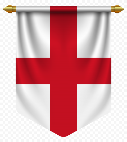 Hanging England Flag Illustration HD PNG | Citypng