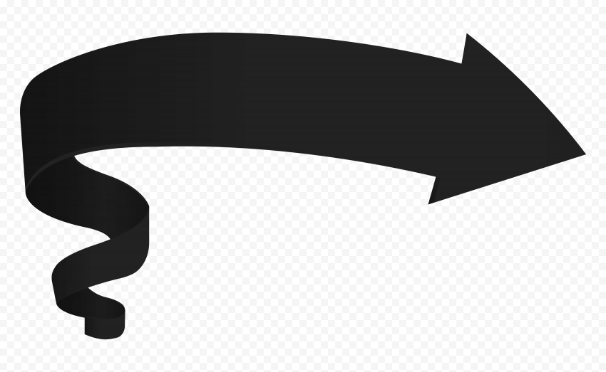 HD 3D Blue Ribbon Arrow Banner Symbol Transparent PNG | Citypng