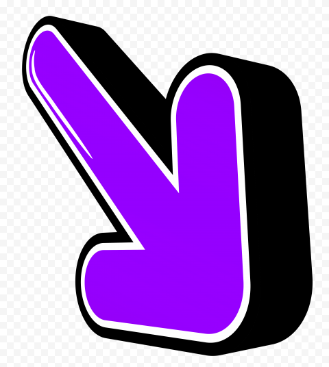 Purple Arrow Pointing Down