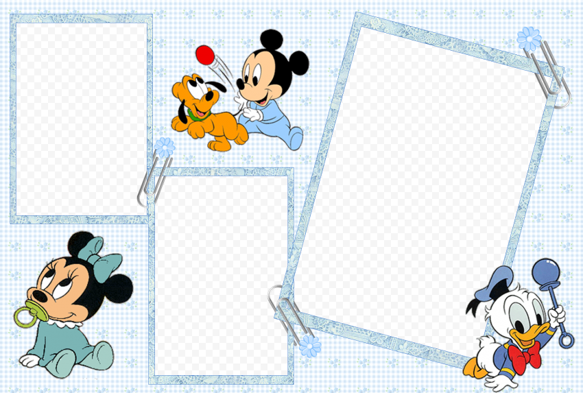 Mickey Mouse Characters Photo Frame FREE PNG | Citypng