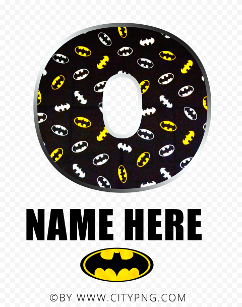 HD Batman Numbers Pack Free PNG | Citypng