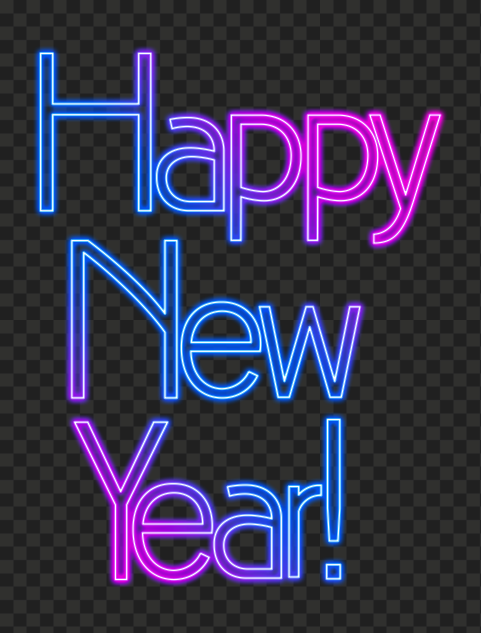 HD Happy New Year Gold Text Transparent PNG | Citypng