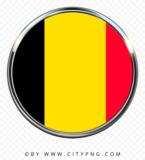 HD Belgium Round Flag Icon Transparent Background | Citypng