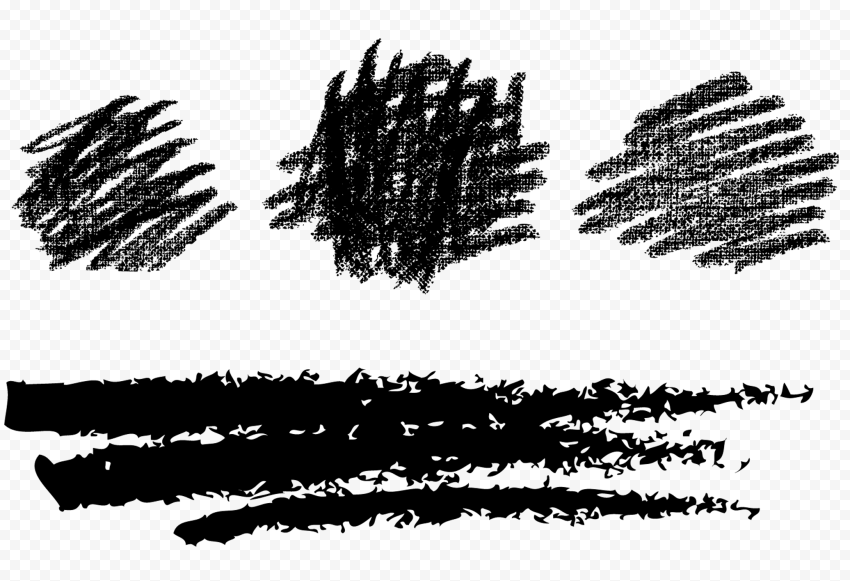HD Black Chalk Graffiti Grunge Lines PNG | Citypng