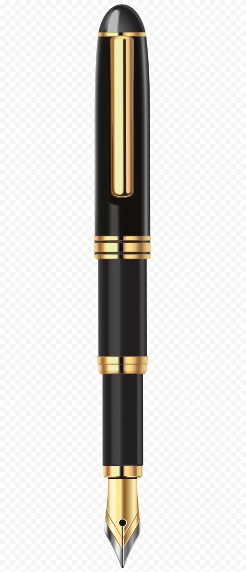 HD Black & Gold Luxury Pen PNG | Citypng