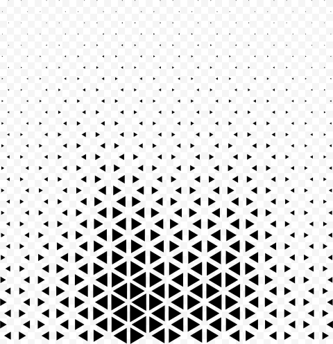 HD Black Halftone Triangle Dots Abstract Pattern PNG | Citypng