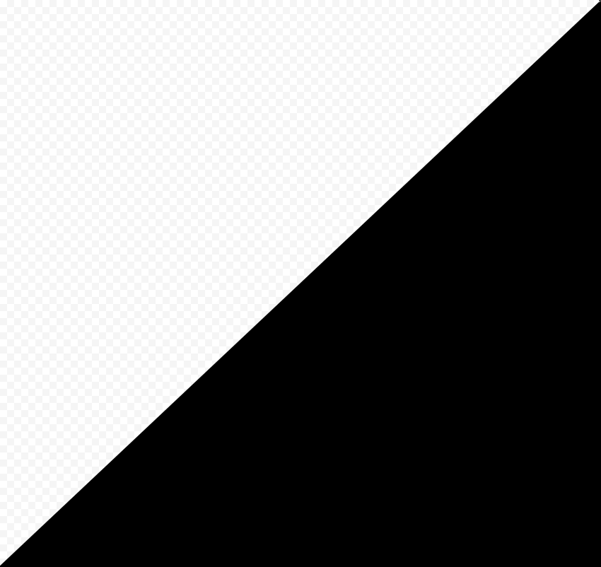 HD Black Triangle Right Angle PNG | Citypng