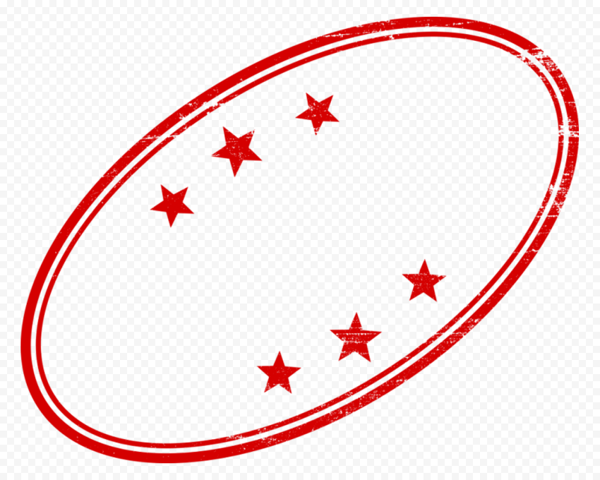 HD Blank Empty Clear Oval Stamp PNG | Citypng