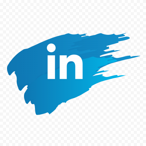 HD Square Watercolor Linkedin Logo Icon PNG | Citypng