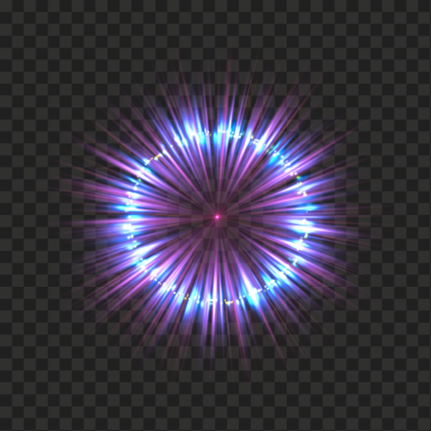 Purple Spark Energy Effect PNG | Citypng