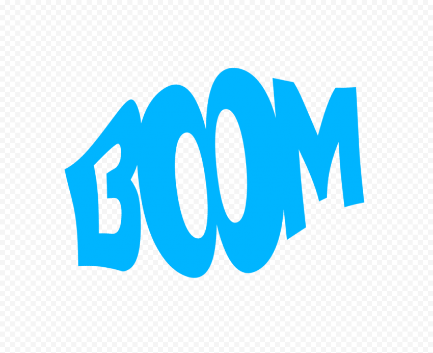 HD Yellow Boom Word Text PNG | Citypng