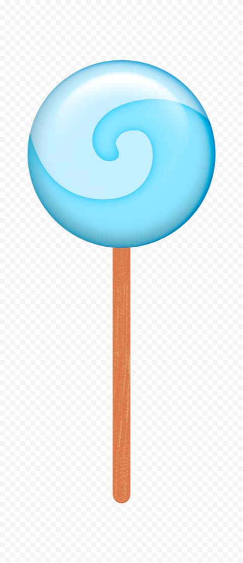 HD Blue Clipart Lollipop Candy Stick PNG | Citypng
