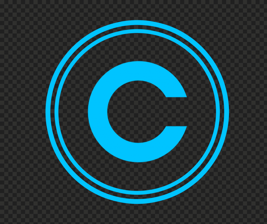 HD Blue Copyright Logo Icon Transparent PNG | Citypng