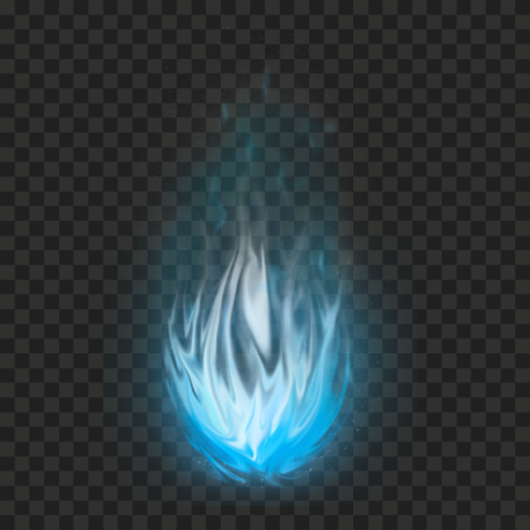 HD Blue Flame Rocket Transparent PNG | Citypng