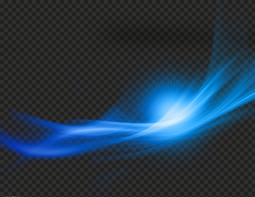 HD Blue Light Abstract Transparent Background | Citypng