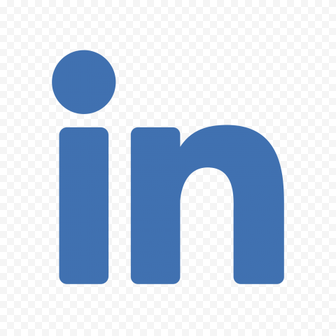 HD Blue Linkedin In Text Word PNG | Citypng