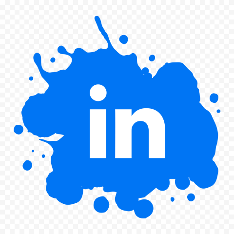 HD Yellow & Blue Linkedin Icon PNG | Citypng