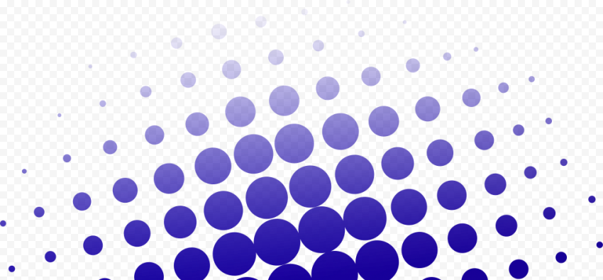 HD Blue Polka Dot Circles Pattern PNG | Citypng