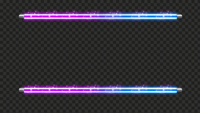HD Blue & Purple Neon Border PNG | Citypng
