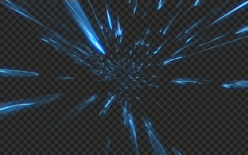 HD Blue Spark Effect PNG | Citypng