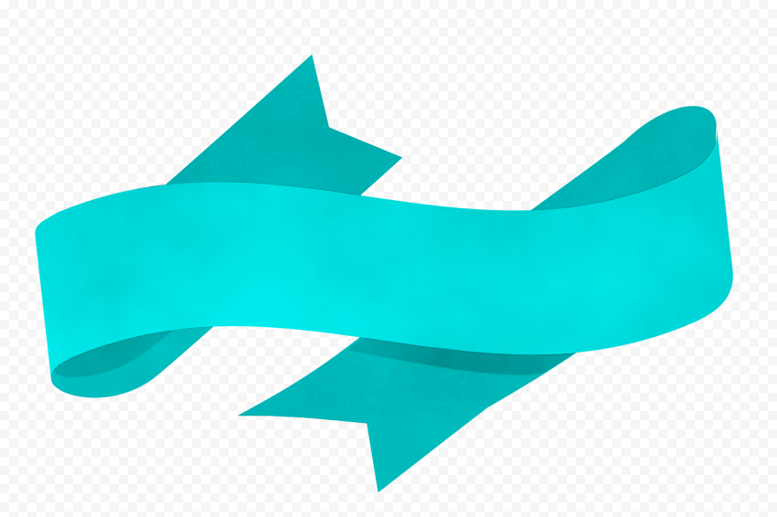 HD Blue Turquoise Zigzag Ribbon PNG | Citypng