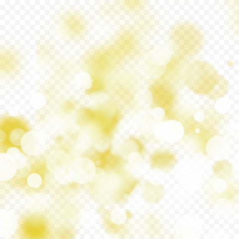 HD Bokeh Light Yellow & White Effect PNG | Citypng