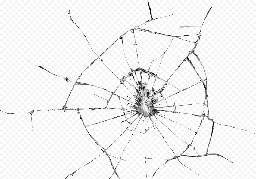HD Broken Damage Glass Effect PNG | Citypng