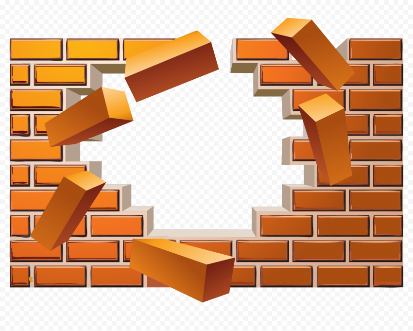 HD Broken Wall Crack Effect PNG | Citypng
