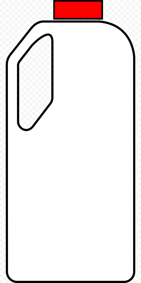 HD Cartoon Clipart Milk Gallon Bottle PNG | Citypng