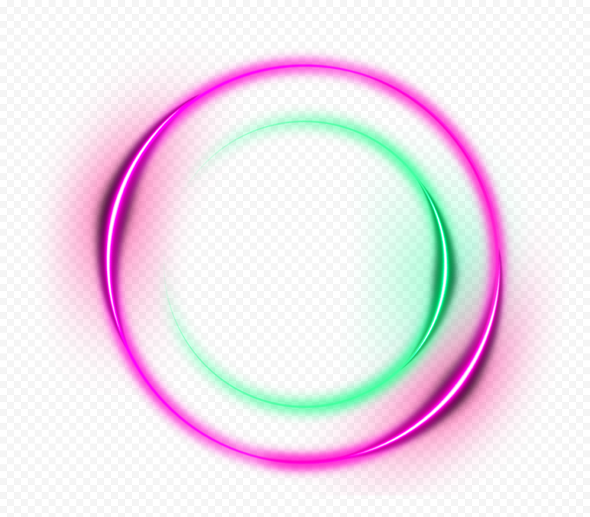 HD Circle Ring Glowing Flare Light Effect PNG | Citypng
