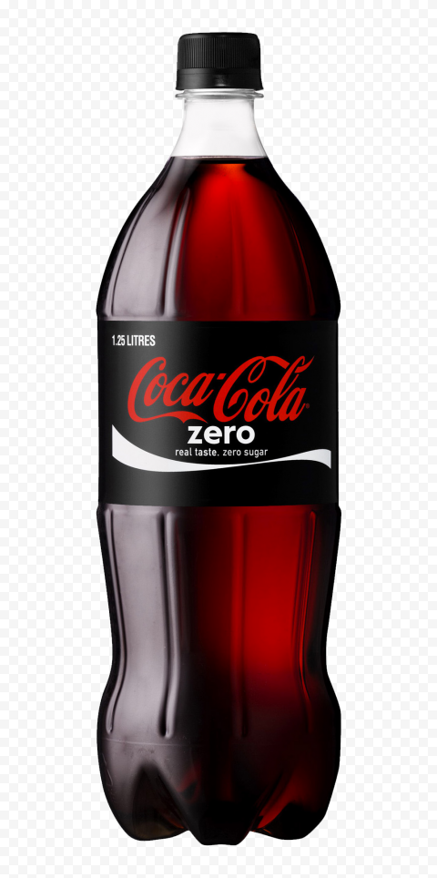 HD Coca Cola Zero Plastic Bottle PNG | Citypng