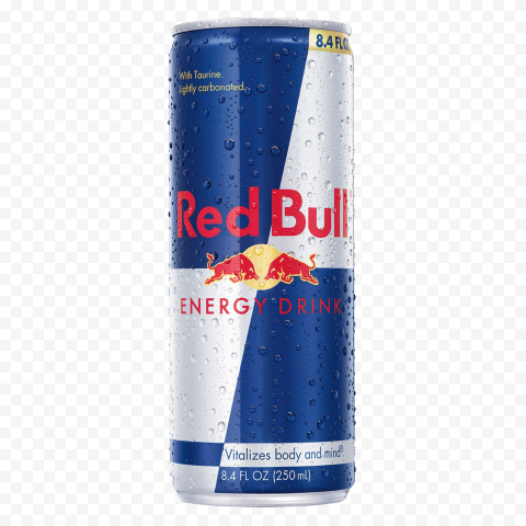 HD Cold Red Bull Energy Can PNG | Citypng